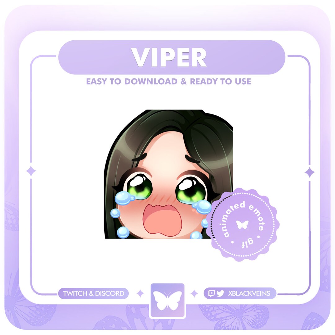 ANIMATED Viper Valorant Cry Emote for Twitch and Discord - Etsy