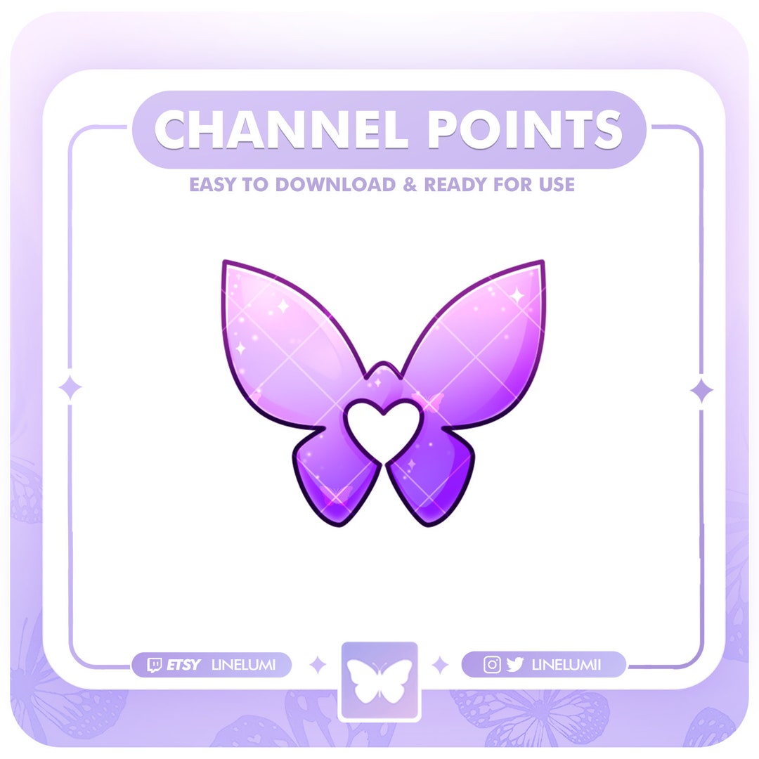 Valorant Clove Butterfly Channel Points Icon for Twitch Cute Valorant ...