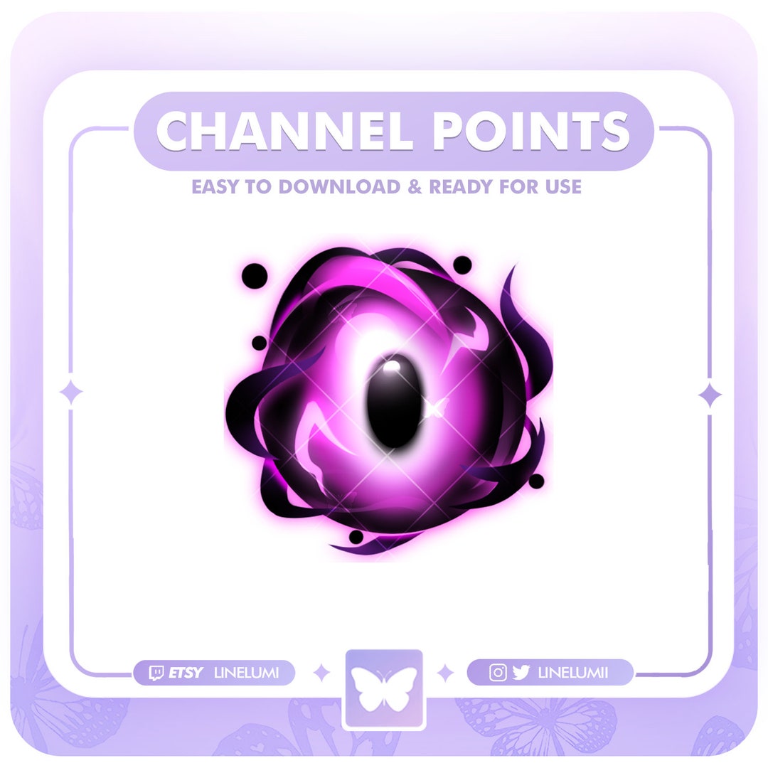 Valorant Reyna Eye Channel Points Icon for Twitch Cute Valorant Flash ...