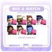 MIX & MATCH Deadlock Valorant Couple Heart Emote Cute Agents Duo Heart ...