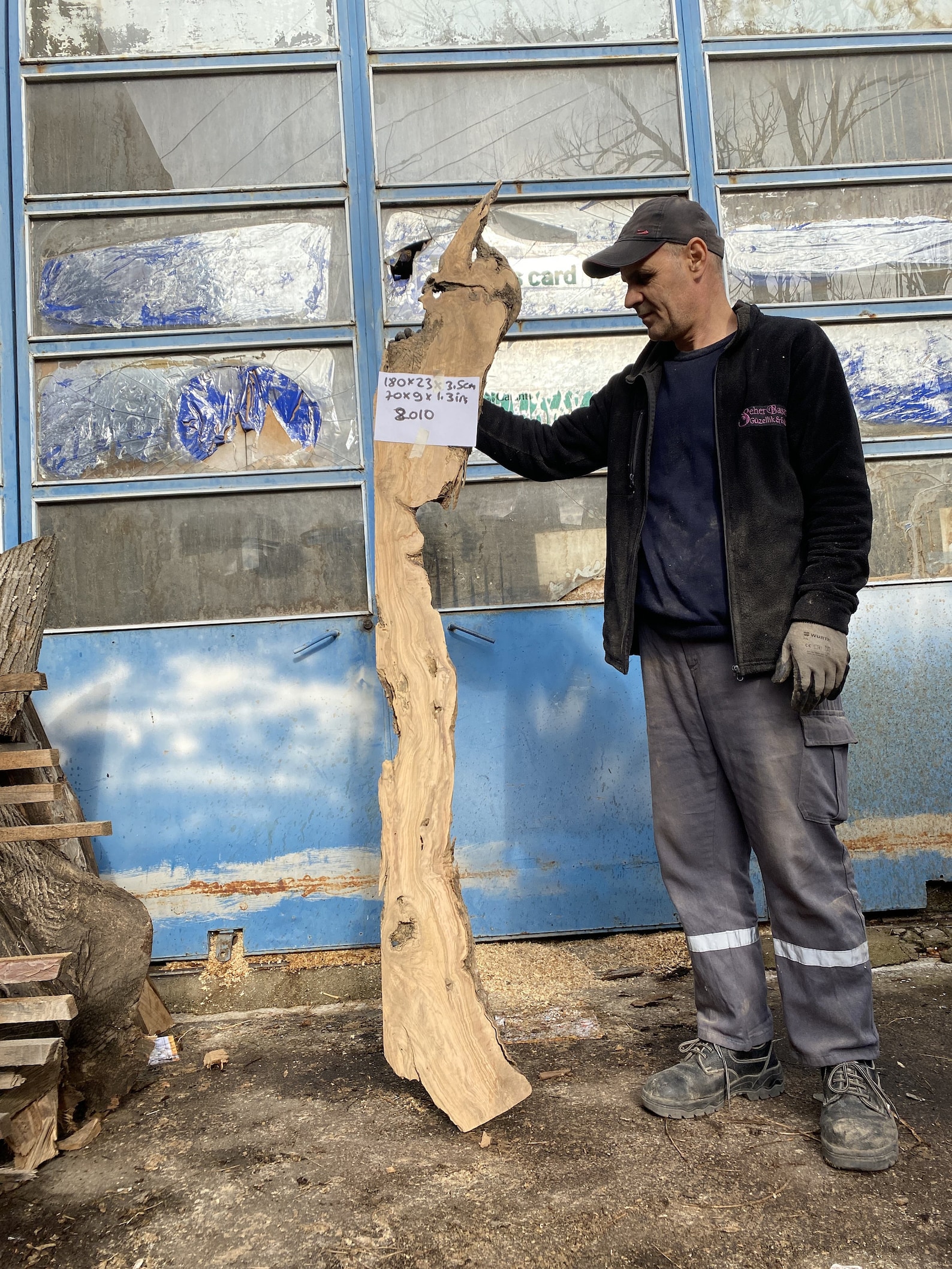 Unique Wood Slice Wood Raw Edge Resin Handmade Turkish Wood Planks Live ...