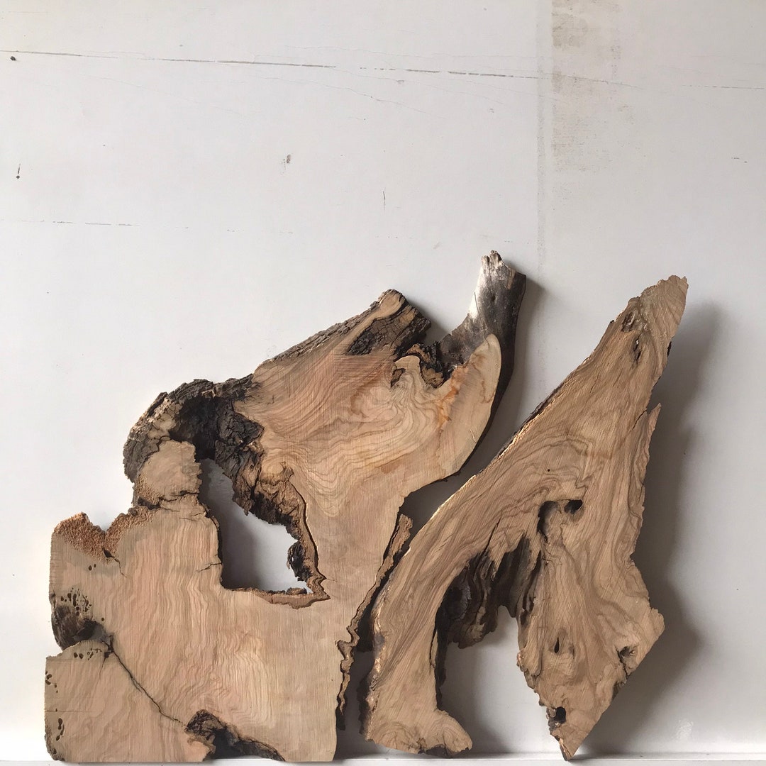 Unique Wood Slice Raw Edge Epoxy Resin Handmade Turkish Wood Planks ...