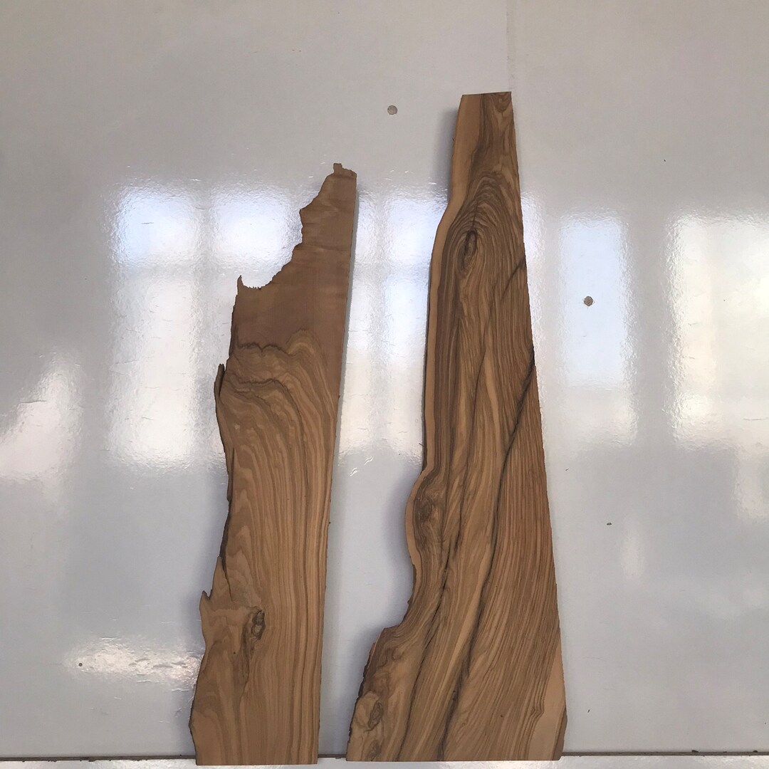 Unique Wood Slice Wood Raw Edge Resin Handmade Turkish Wood Planks Live ...