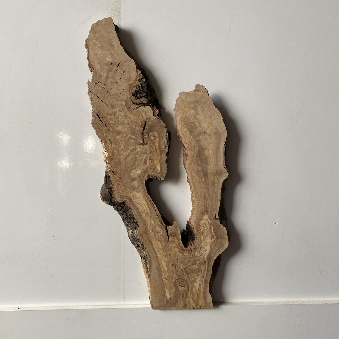 Olive Wood Slap Live Edge Epoxy Resin Wood Raw Edge Handmade Wood ...
