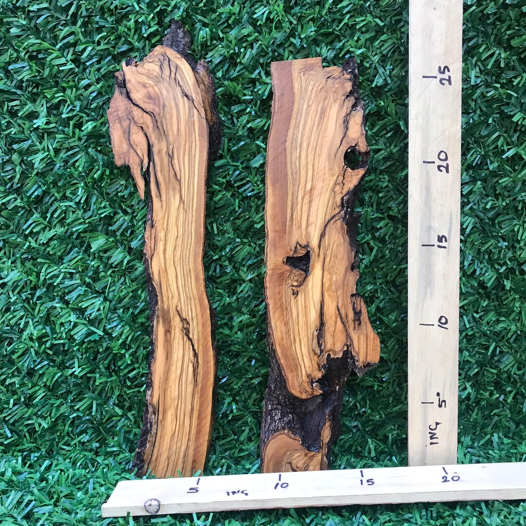 Unique Wood Slice Wood Raw Edge Resin Handmade Turkish Wood Planks Live ...