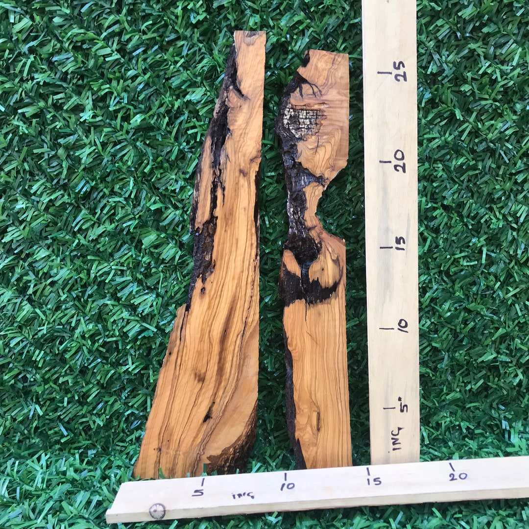 Unique Wood Slice Wood Raw Edge Resin Handmade Turkish Wood Planks Live ...
