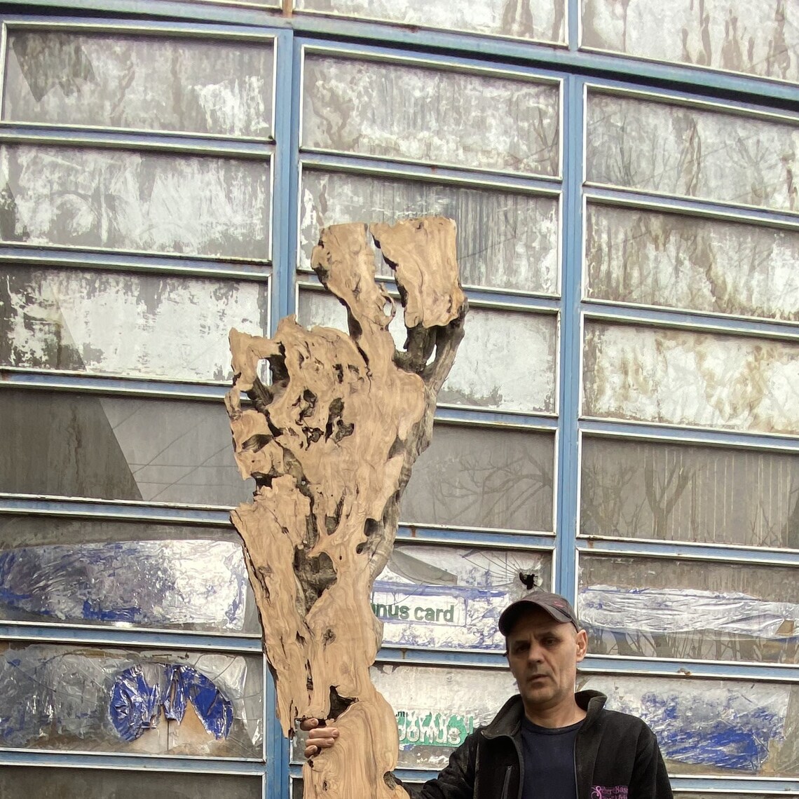 Unique Wood Slice Wood Raw Edge Resin Handmade Turkish Wood Planks Live ...