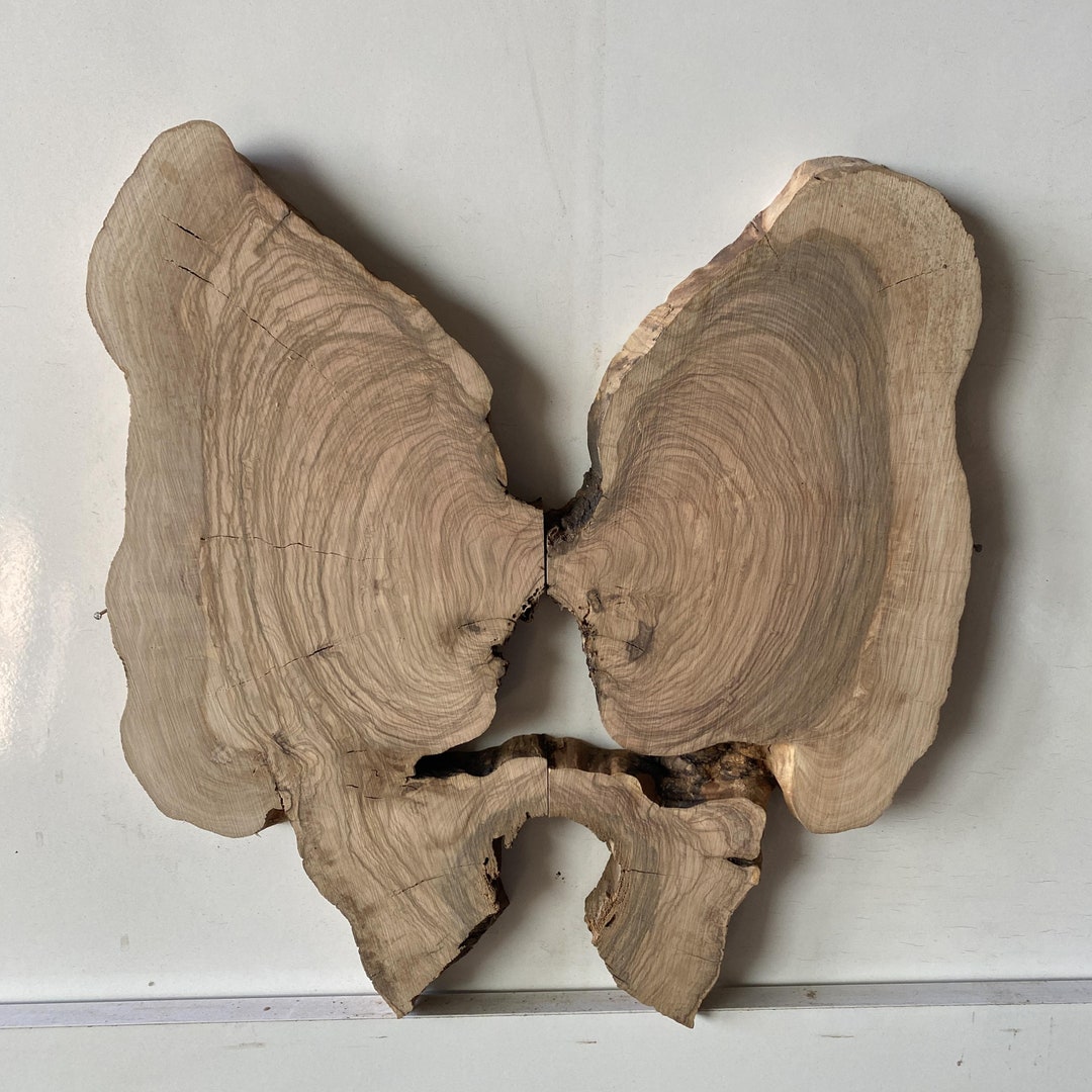 Olive Wood Slap Live Edge Epoxy Resin Wood Raw Edge Handmade Wood ...