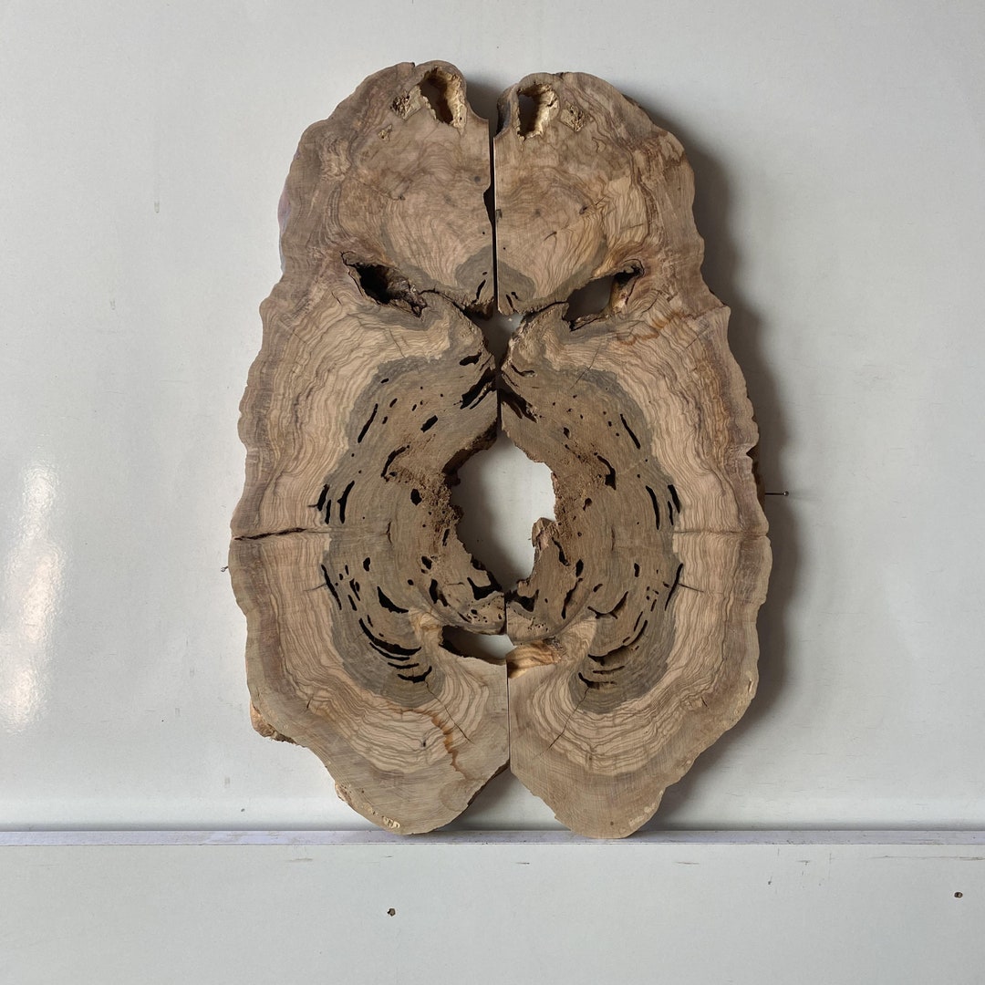 Olive Wood Slap Live Edge Epoxy Resin Wood Raw Edge Handmade Wood ...