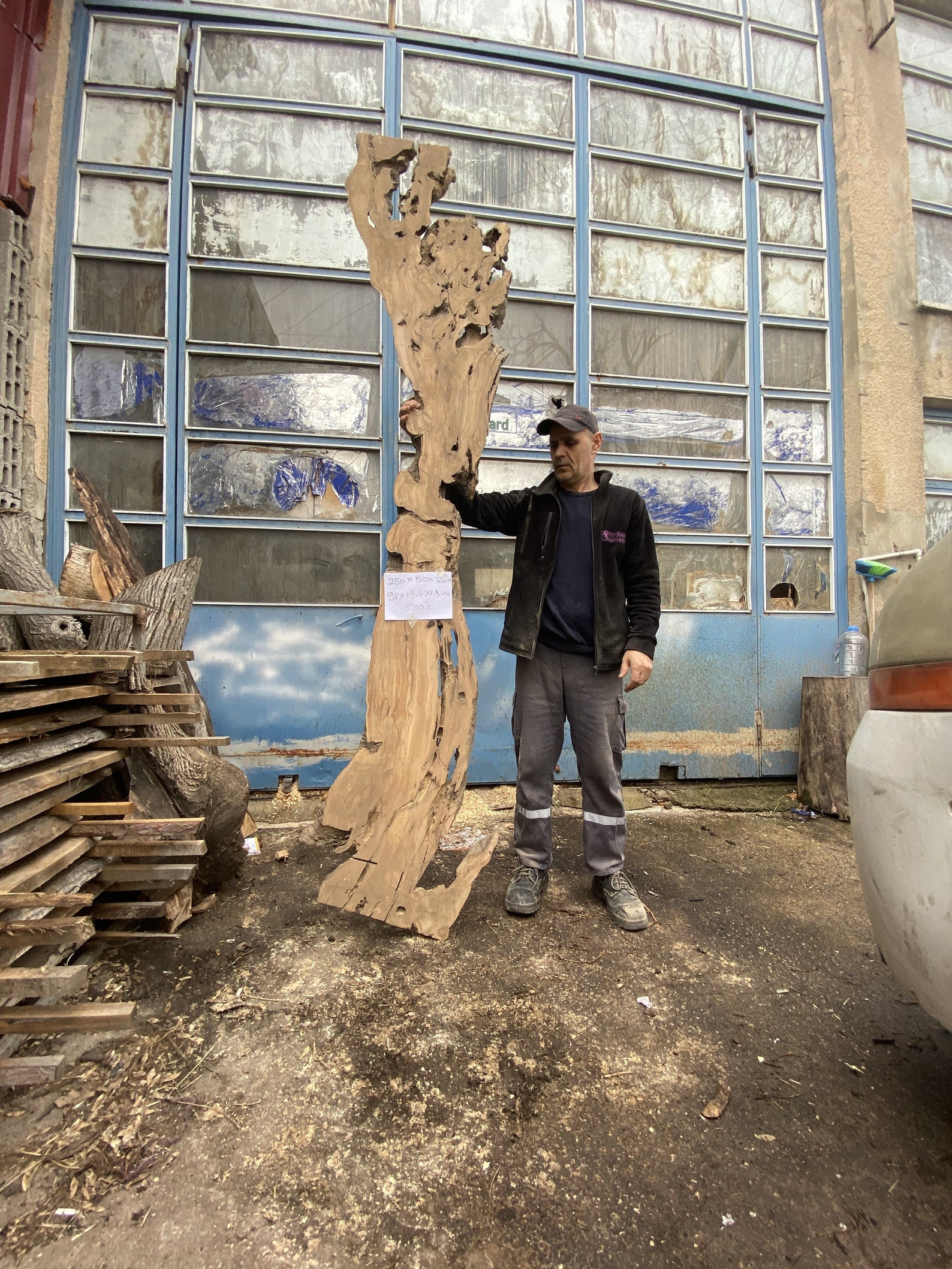 Unique Wood Slice Wood Raw Edge Resin Handmade Turkish Wood Planks Live ...