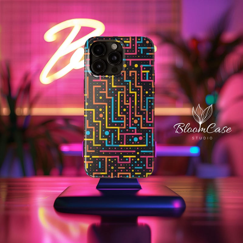 Neon iPhone Case - Etsy