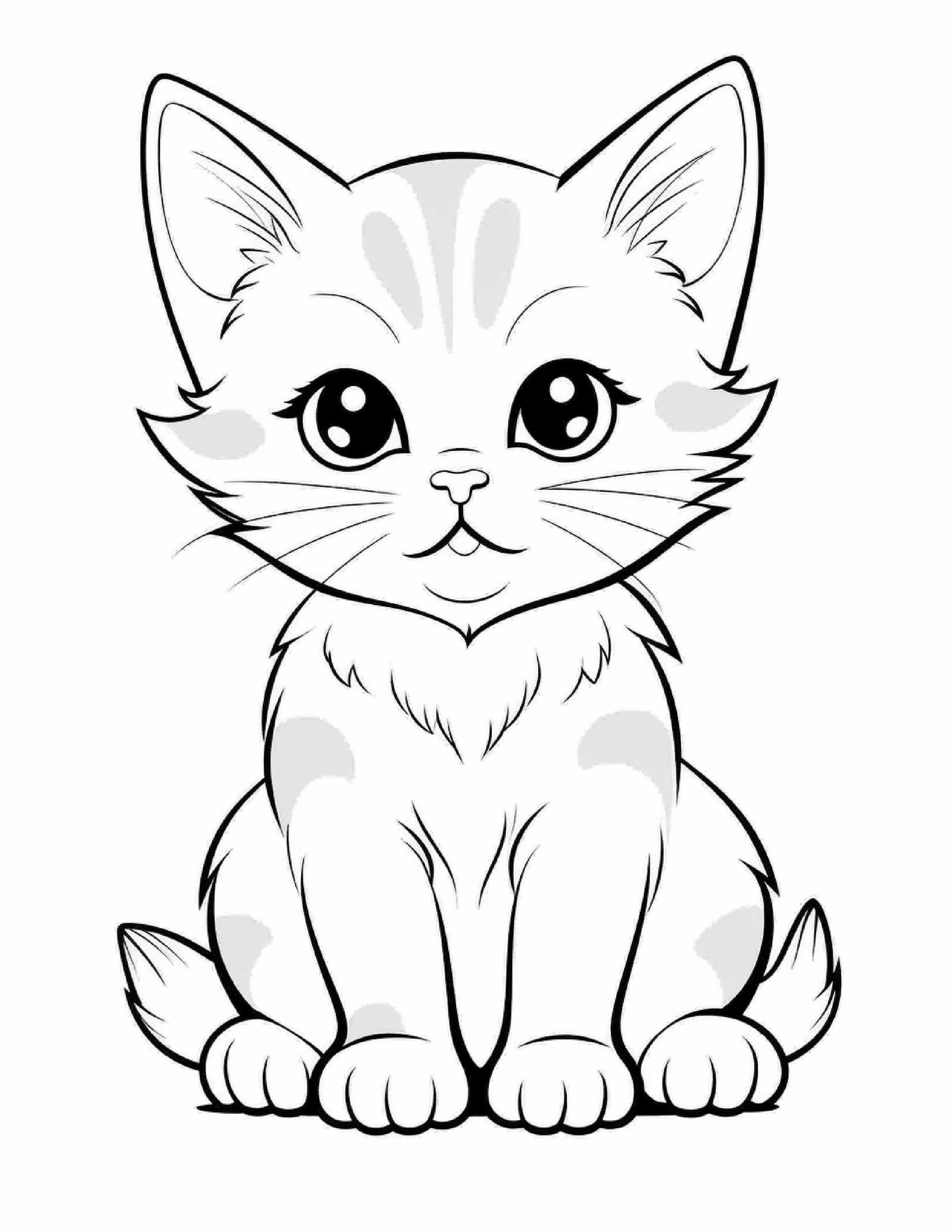 5 Animal Color Kids Pages - Etsy