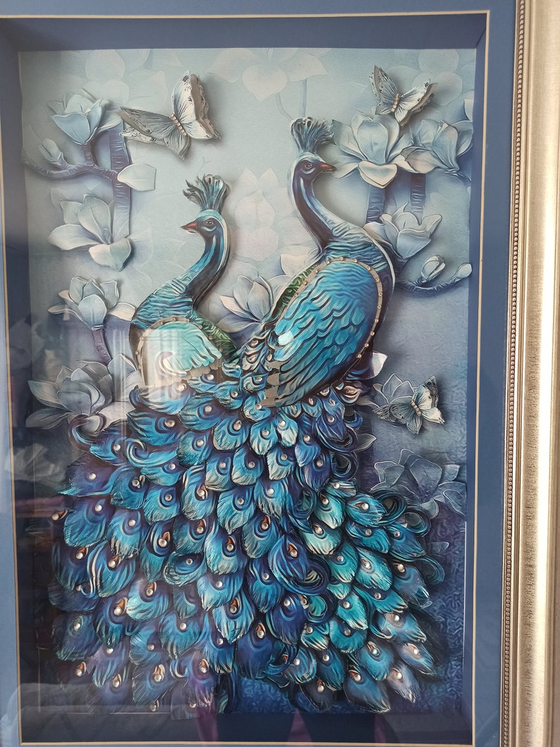 3d,modern Paper Relief,modern Style Paper Relief, Paper Relief,paper - Etsy