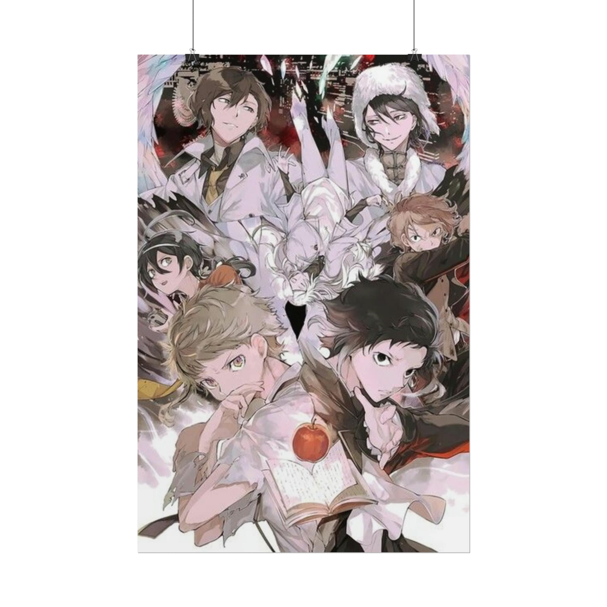 Bungo Stray Dogs Manga Cover Poster Dazai Merchandise Anime - Etsy