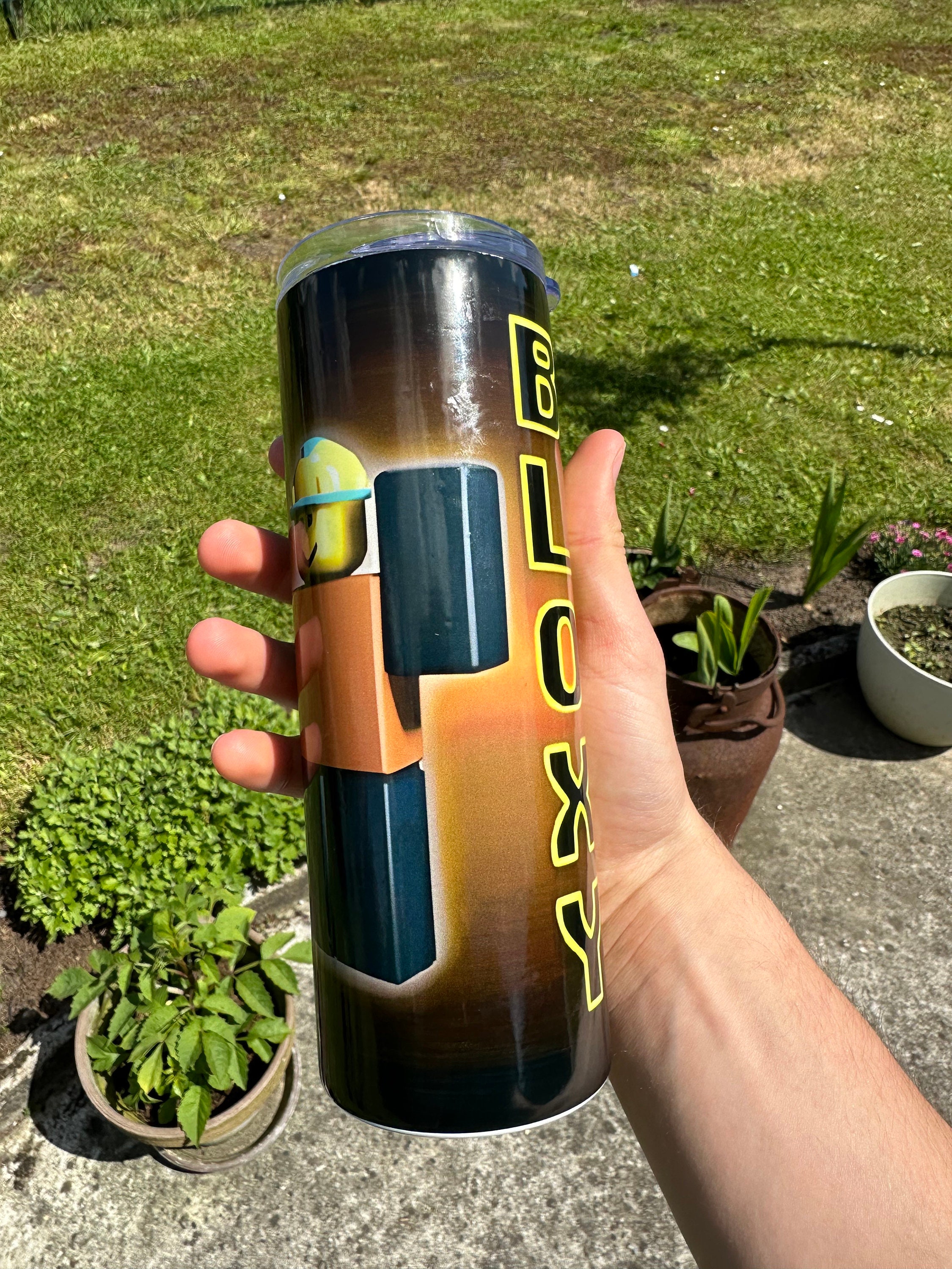 Roblox Bloxy Cola, Stainless Steel Tumbler, Bloxy Cool Stainless Steel ...