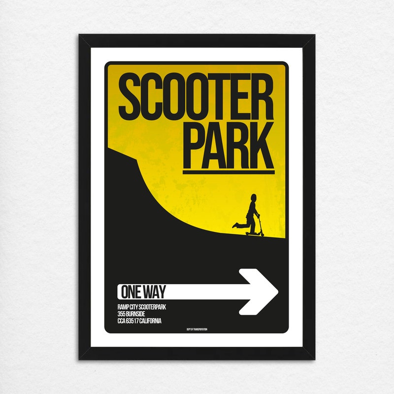 Scooter Posters - Etsy