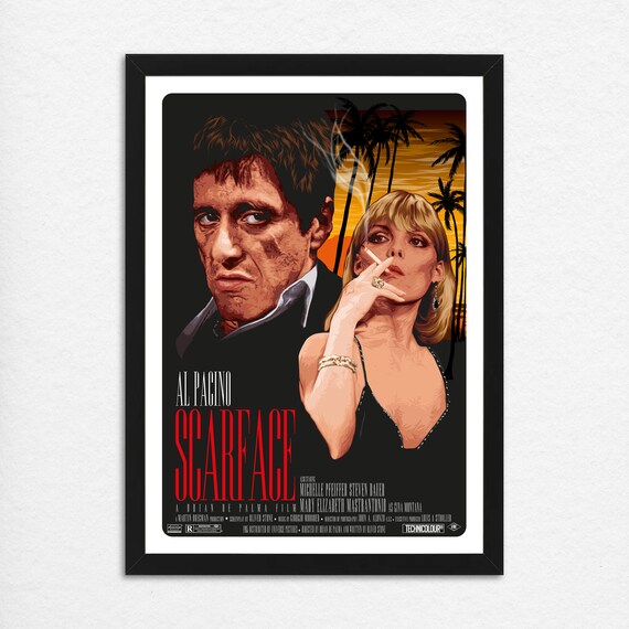 Scarface Filmplakat 1983 Ihr Uncut DVD Shop! | Scarface (Limited