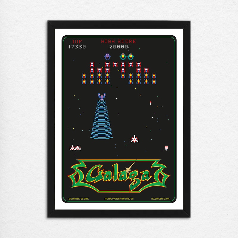 Galaga - Etsy