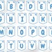 Alphabet Banner Printable Digital Template Garland Create Your Own ...
