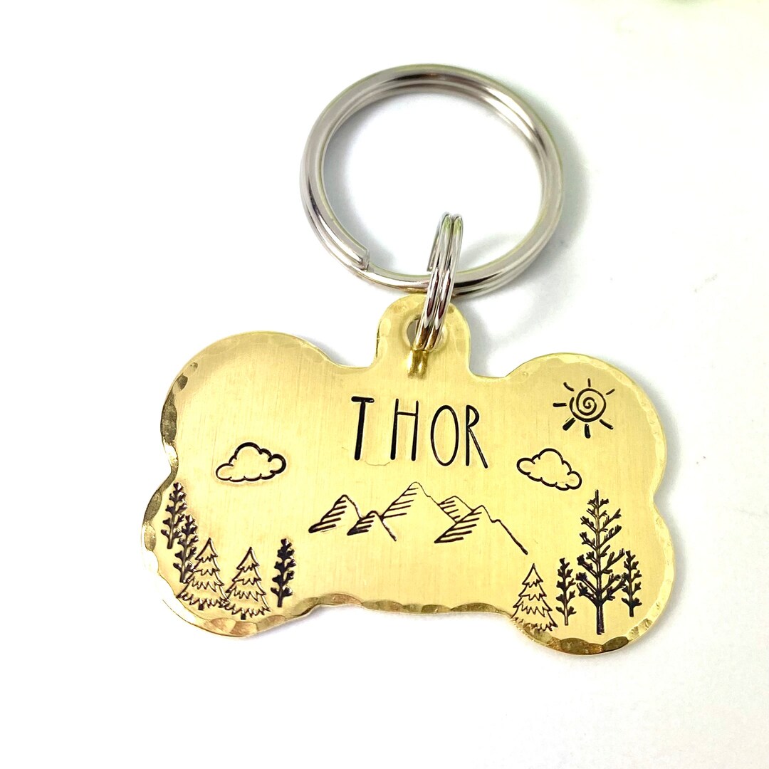 Personalized Dog Tag, Customizable Dog Tag, Dog Bone Medal - Etsy