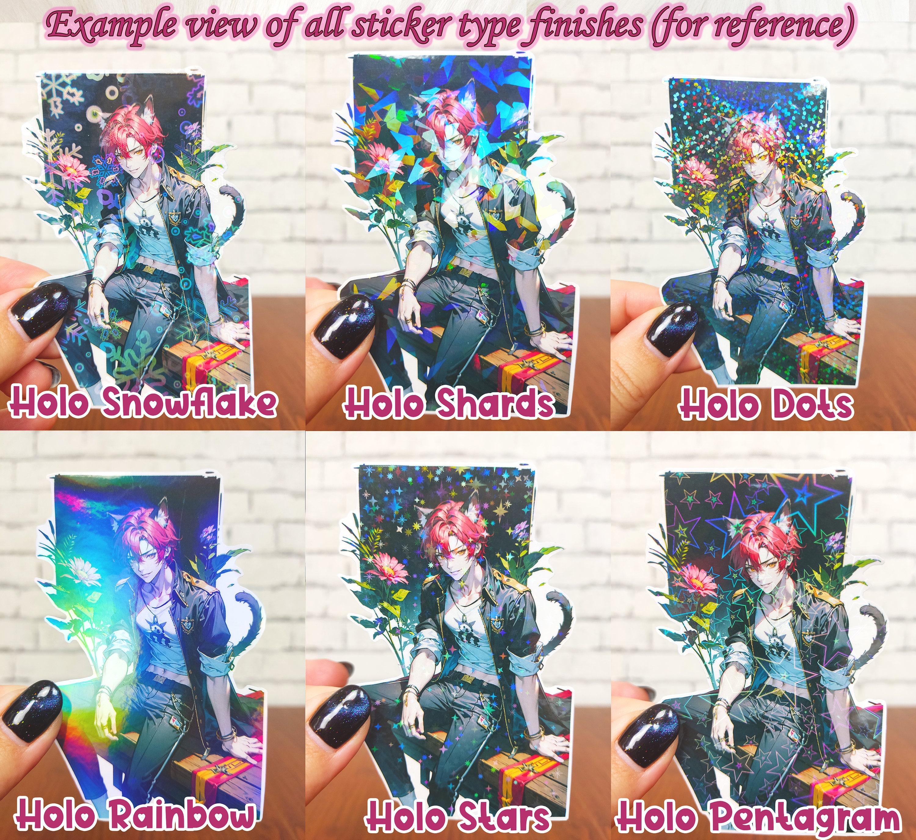 Bad Boys Sticker Pack Bundle heartbreakers Edition, Bishounen, Pretty ...