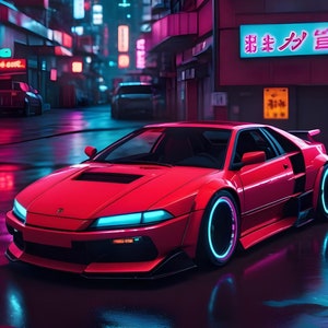 Tokyo Car Spot 4k Wallpaper - Etsy Australia