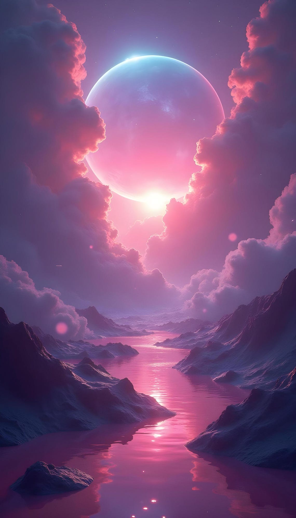 Pink Moon 4k Wallpaper - Etsy