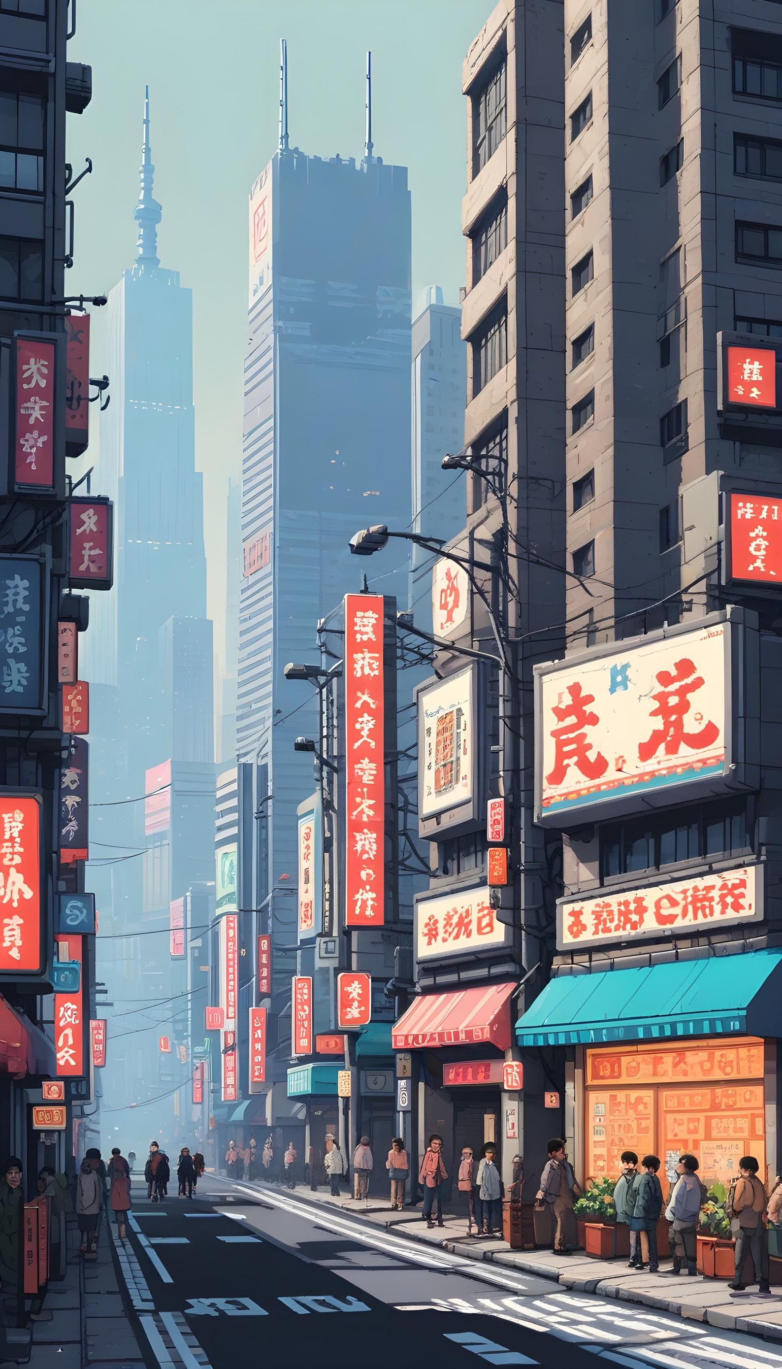 Pixel Tokyo Street 4k Wallpaper - Etsy