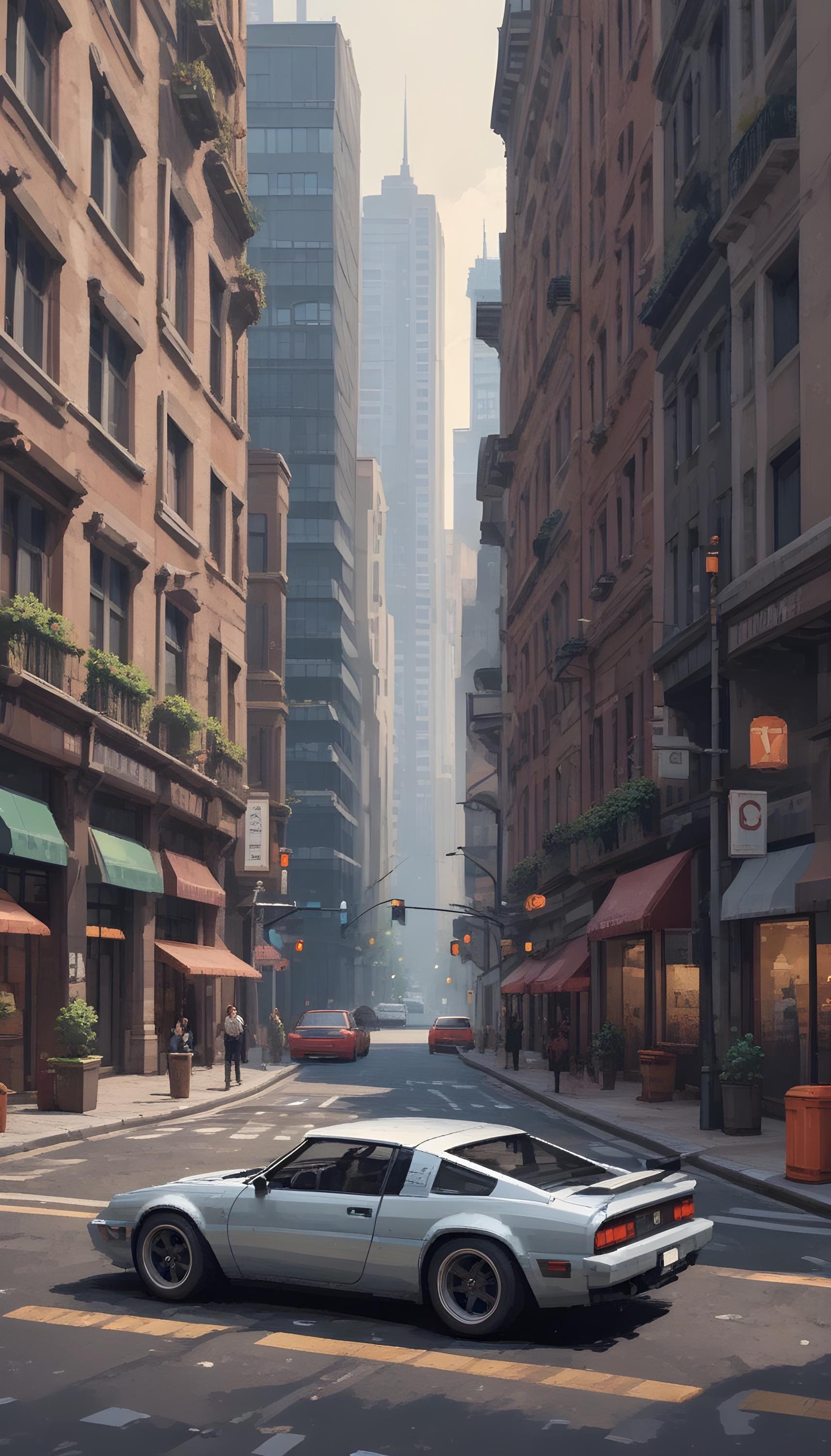 Chillin Street in Sports Car 4k Wallpaper - Etsy