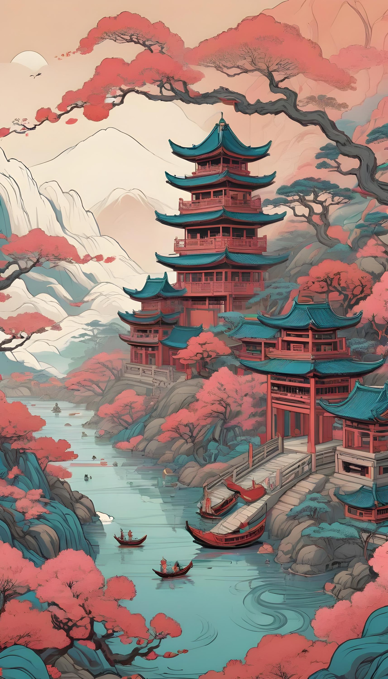 Temple of Japan 4k Wallpaper - Etsy