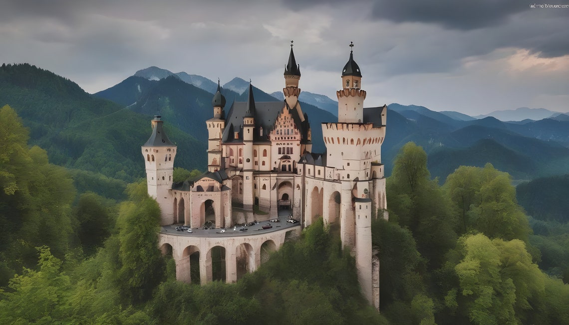 Castle in Germany 4k Wallpaper - Etsy