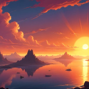 Epic Sunrise 4k Wallpaper - Etsy