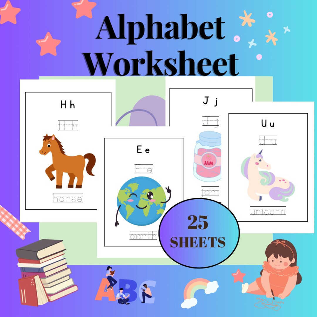 Kindergarten Learning Bundle, Printable Activity Worksheets, Dot to Dot ...