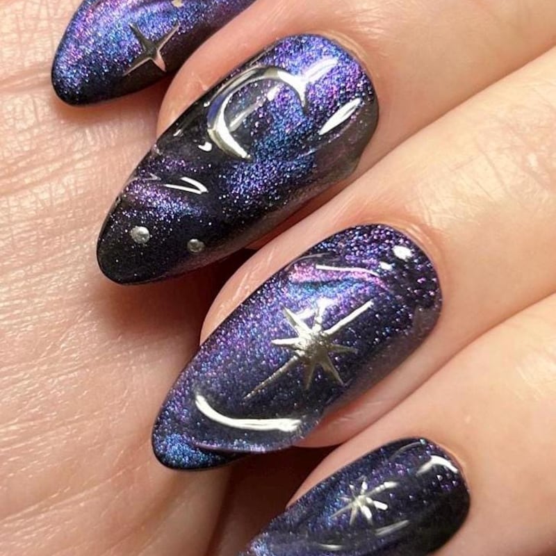 Celestial Nails - Etsy