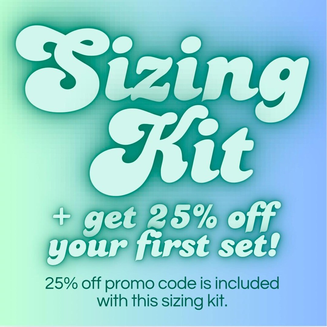 SIZING KIT | Find Your Sizes for a Customized Fit on Future Orders ...
