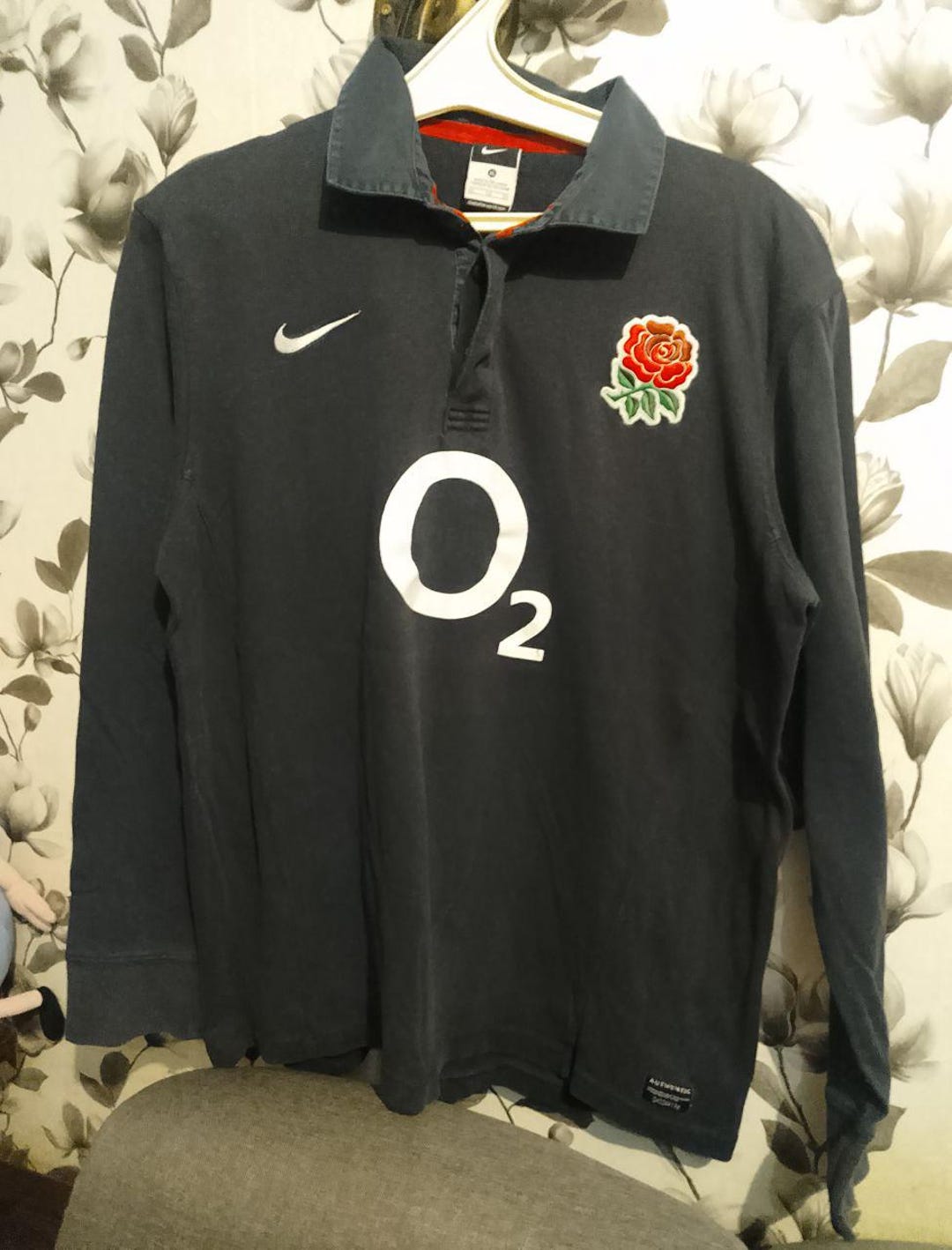Vintage Nike England Rugby Long Sleeve Jersey 2010-2011 XL - Etsy