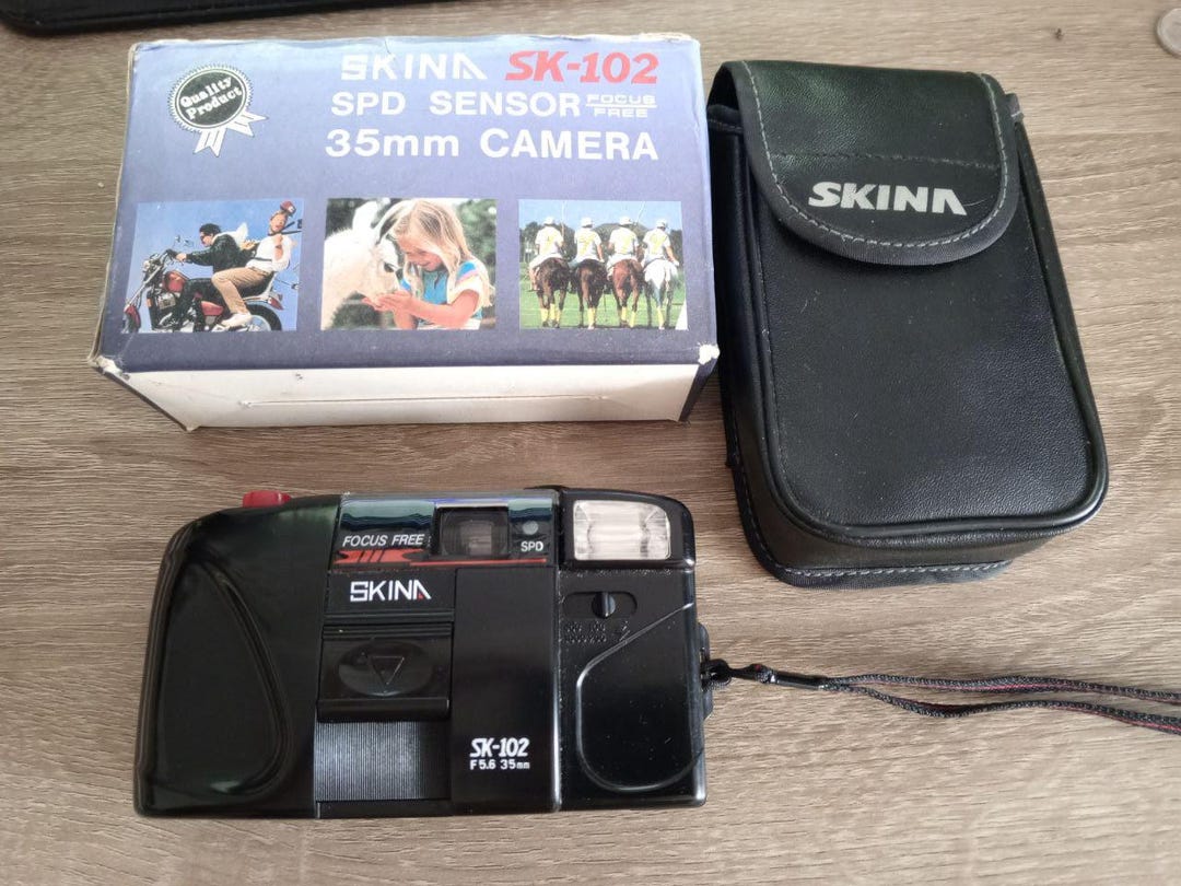 Vintage Camera Skina SK 102 35mm Film Camera Working - Etsy