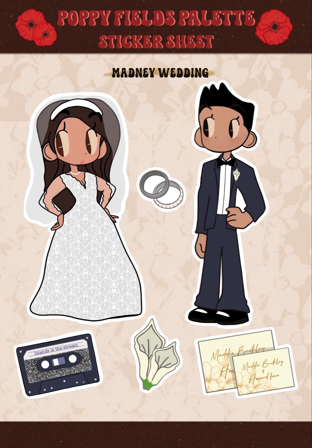 9-1-1 Maddie and Chimney Sticker PACK - Etsy