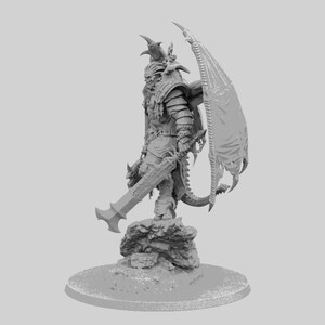 Custom Miniature Bloody Hell Demon King 3d Printed, Official Game Scale ...