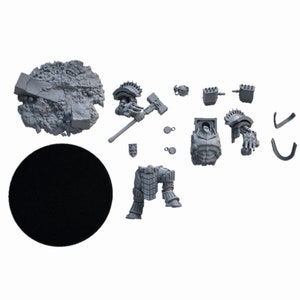 Custom Miniature Mechanical Hell Demon King 3d Printed, Official Game ...