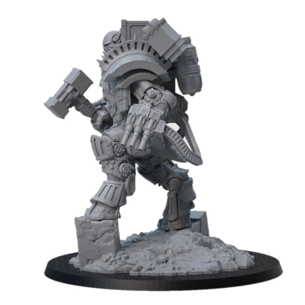 Custom Miniature Perturabo Primarch Demon 3d Printed, Official Game ...