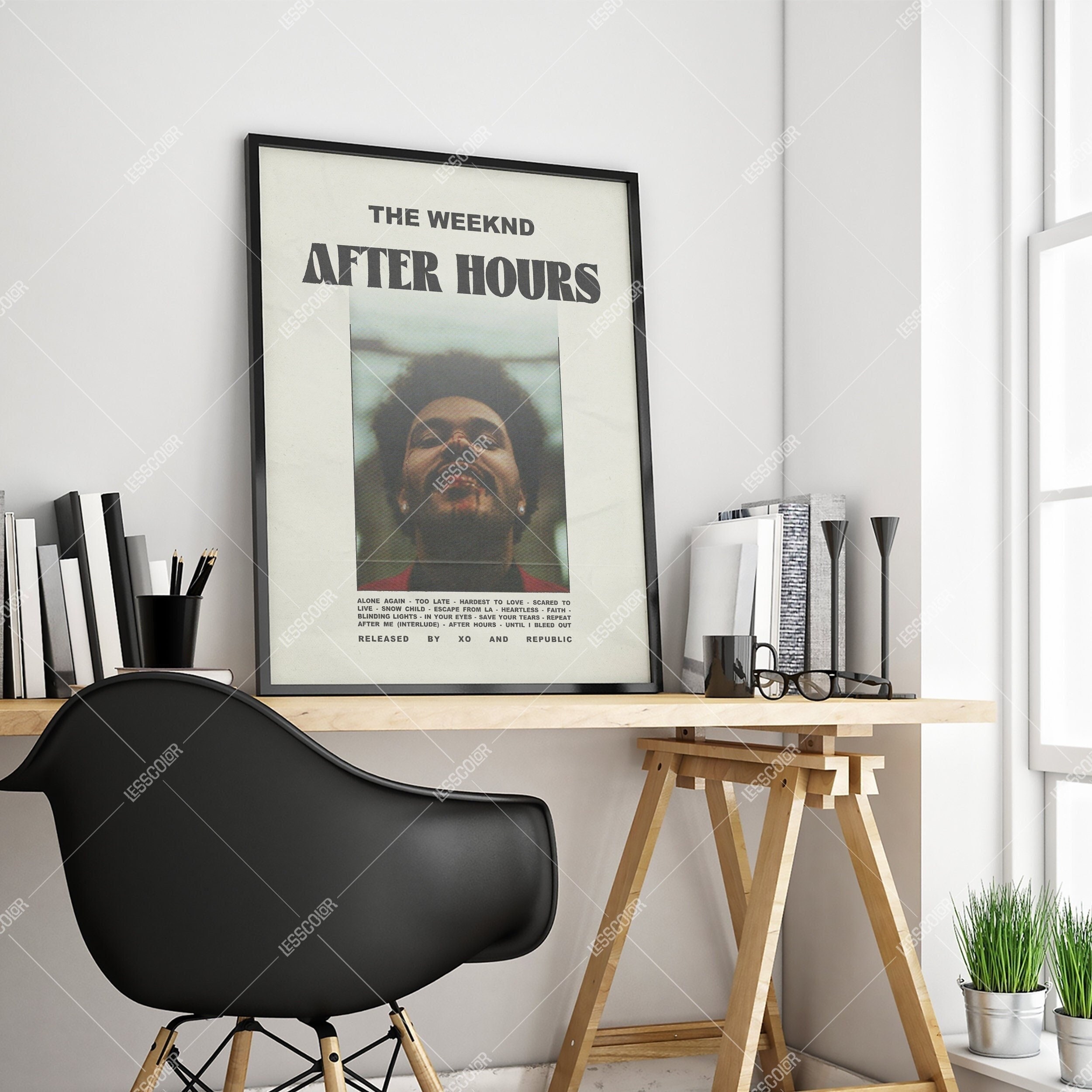 The Weeknd Posters / After Hours Poster / the Weeknd, After Hours ...