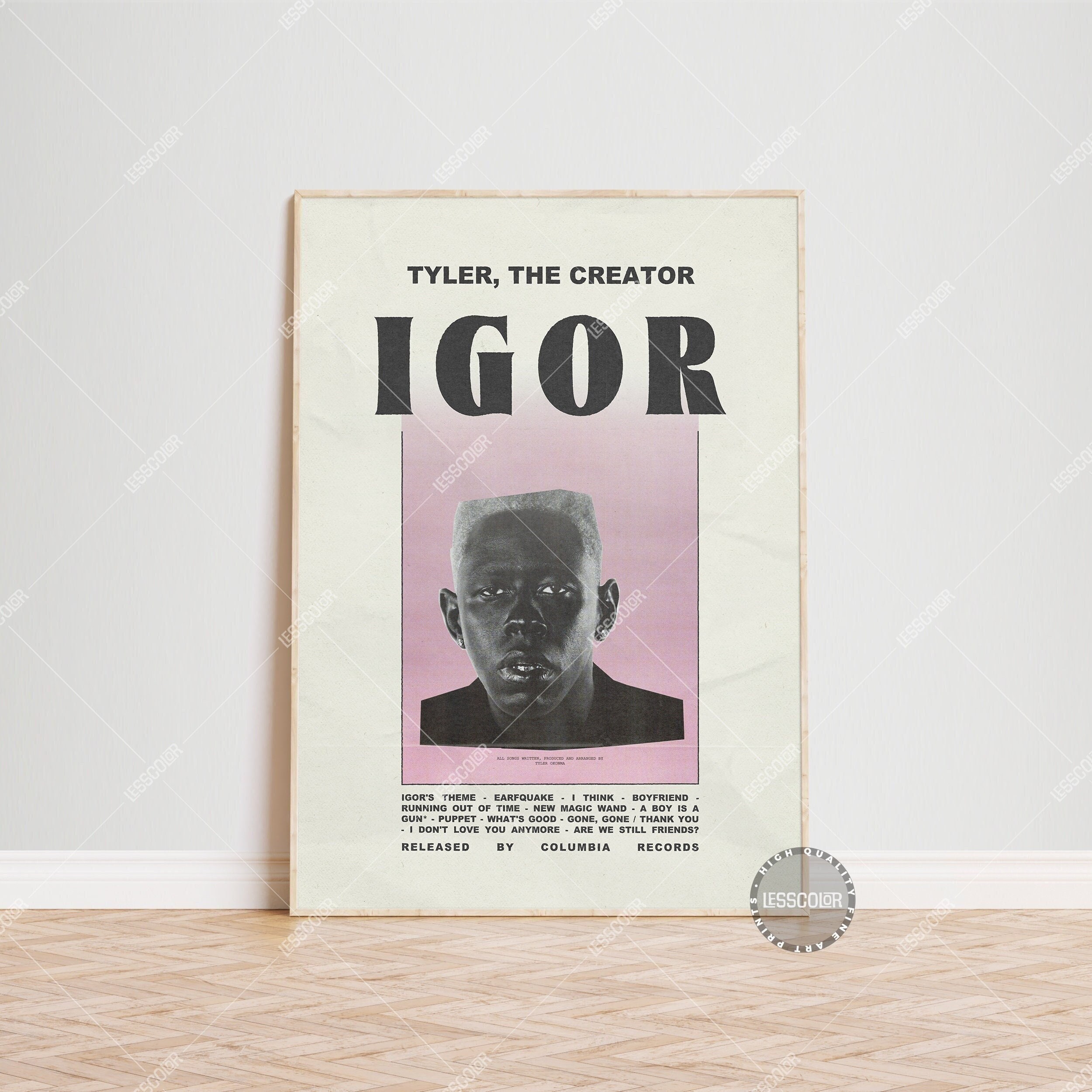 Tyler, the Creator / Vote Igor Poster / Album Cover Poster Photo Poster ...