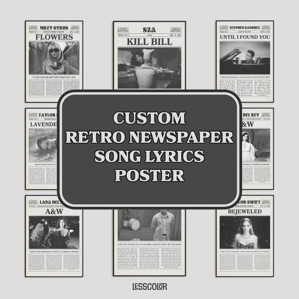 Retro Poster - Etsy