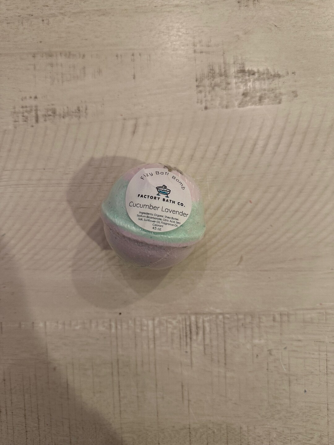 Cucumber Lavender Large Fizzy Bath Bomb 4.5oz - Etsy