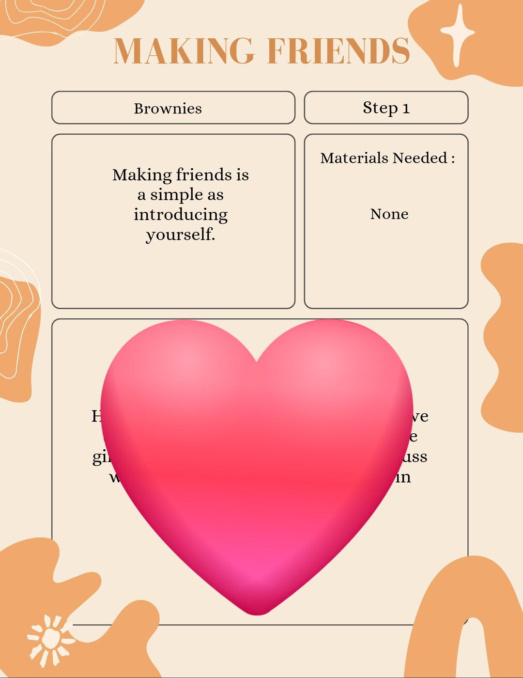 Making Friends Girl Scout Brownie Badge - Etsy