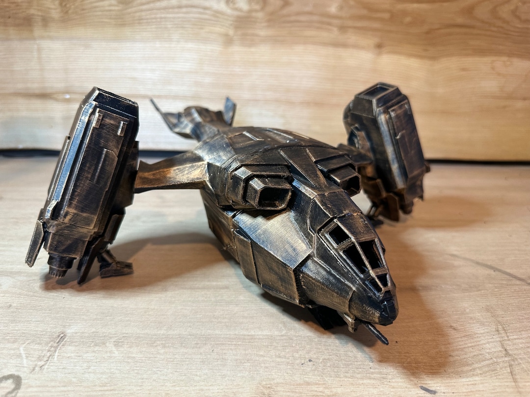 Helldivers 2 Pelican Extraction Shuttle Ornament/ Model Kit. Moveable ...