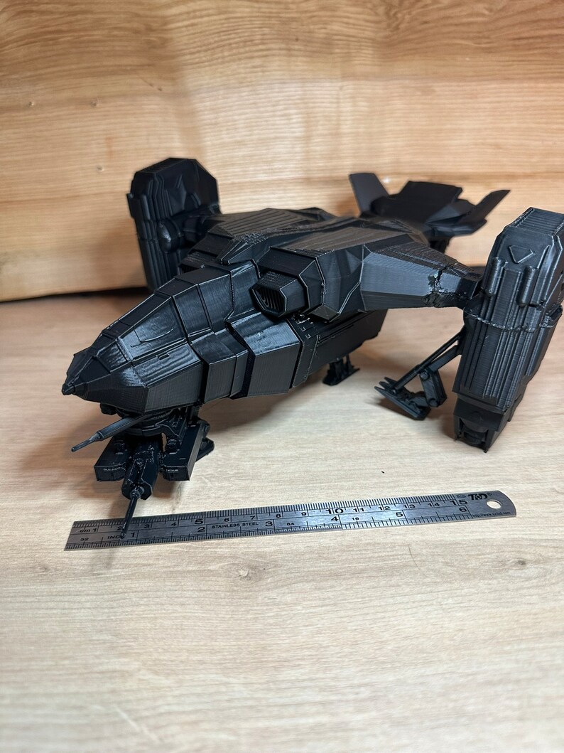 Large Helldivers 2 Pelican Extraction Shuttle Ornament/ Model Kit. 14 ...