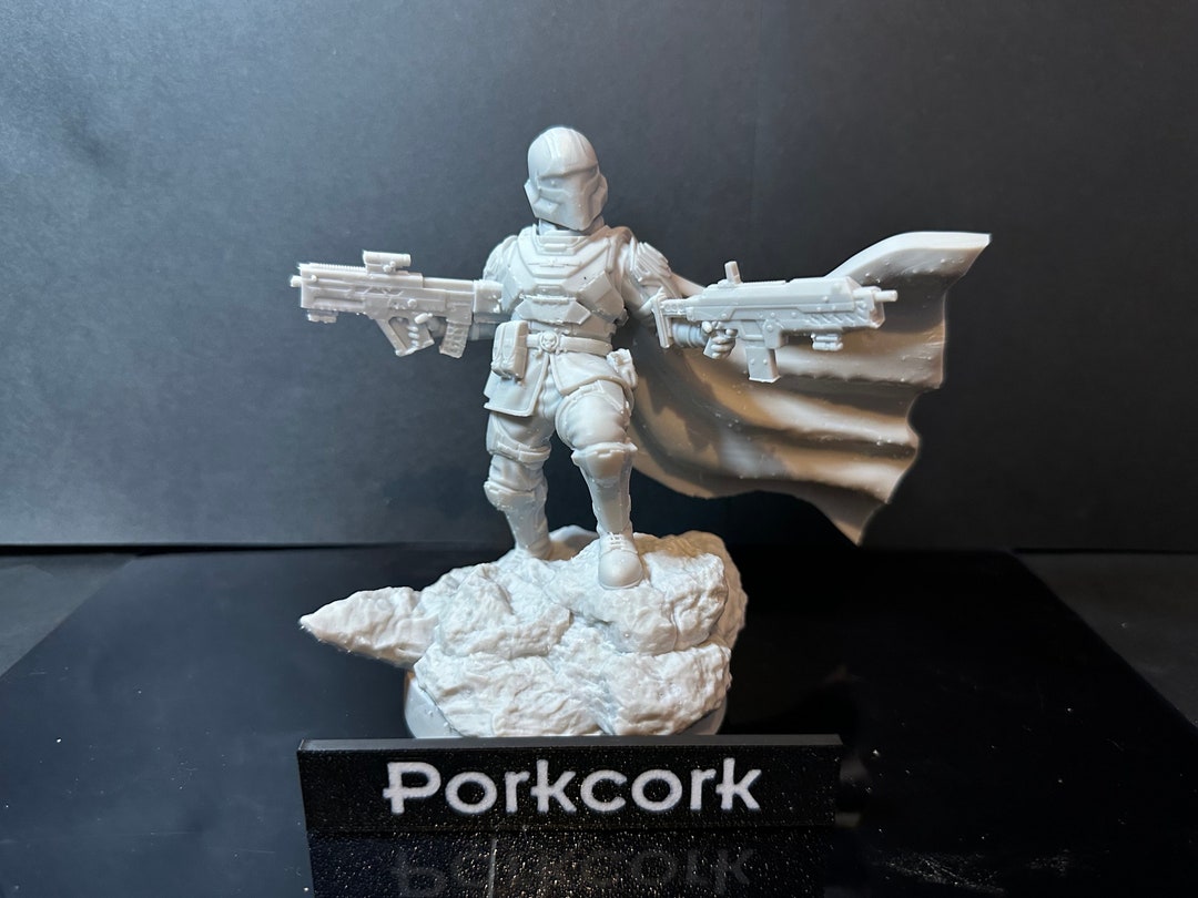 Helldivers 2 Figure Collection 6 to 8 Inch High 3 Inch Wide Base Custom ...