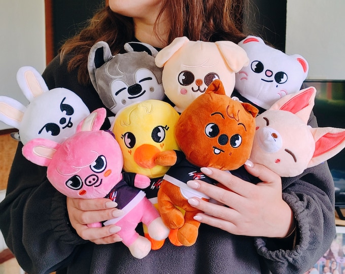 Official SKZOO Magic School Straykids Plushies 10cm or 21cm Puppy M ...